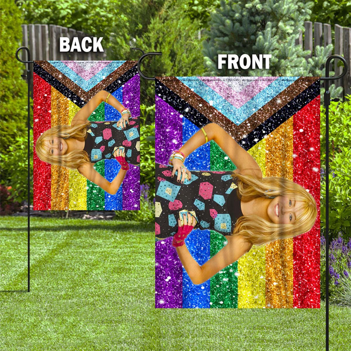 Hannah Montana Progress Pride Flag - Nouvette