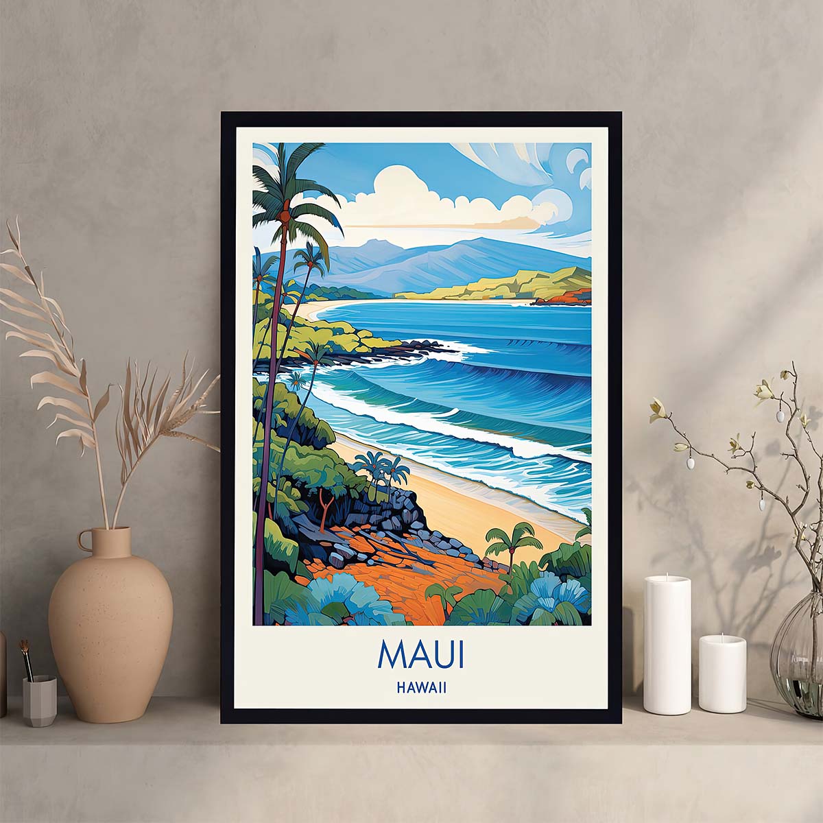 Maui Strong Hawaii Poster - Nouvette