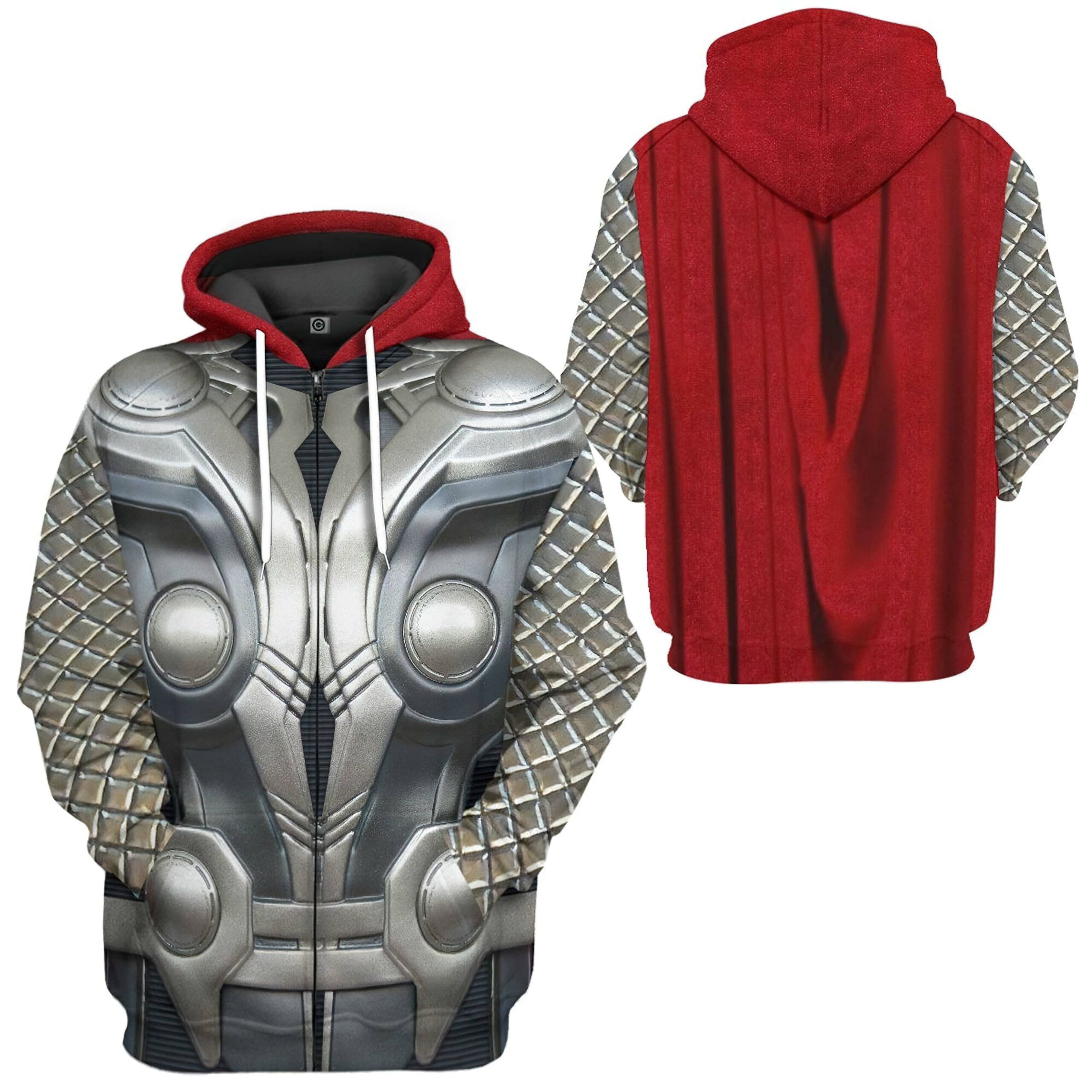 Thor Odinson Thor Love And Thunder Costume Hoodie & Shirt - Nouvette