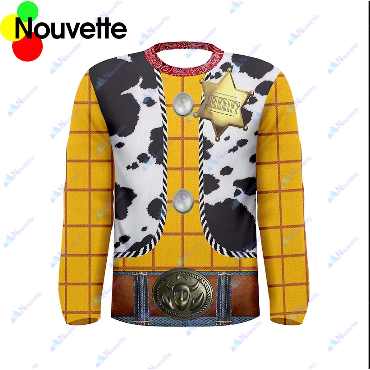 Woody Toy Story Costume Shirt - Nouvette