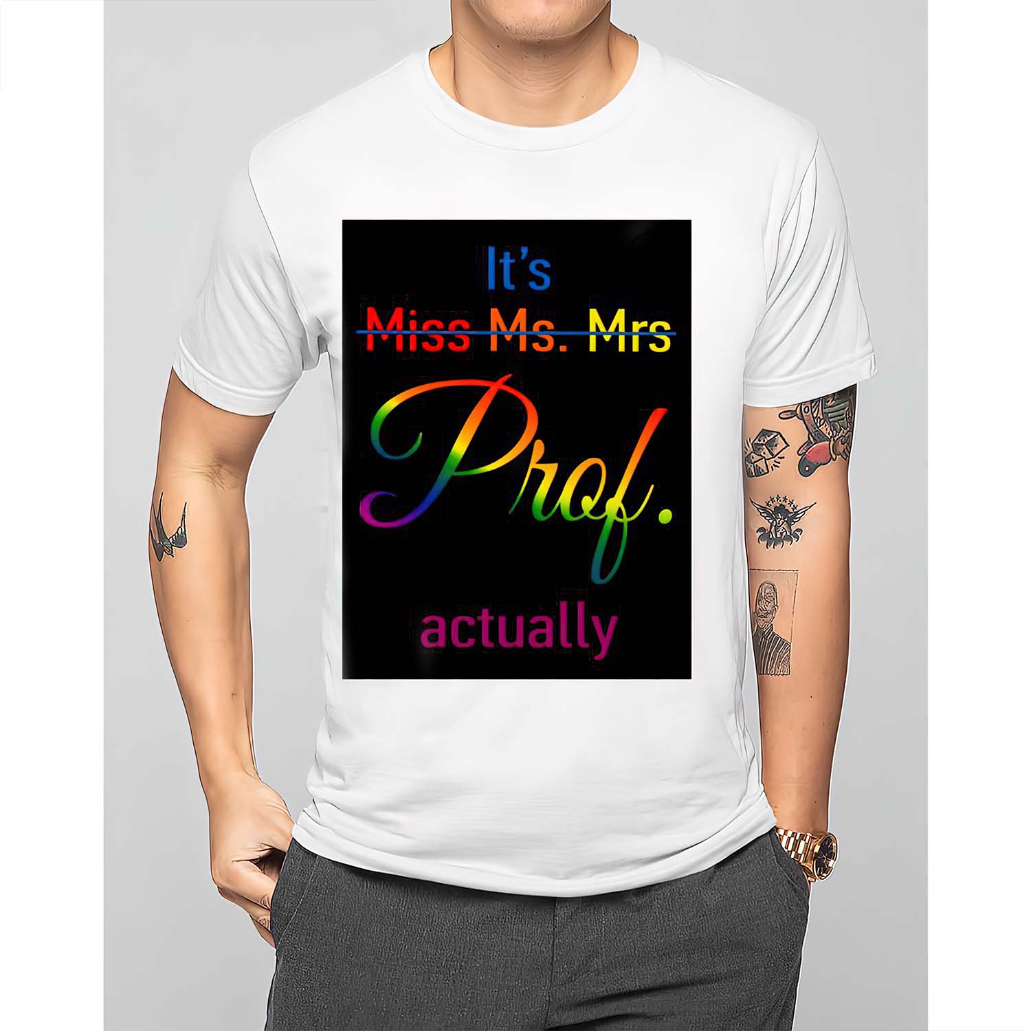 It'S Prof Actually Shirt - Nouvette