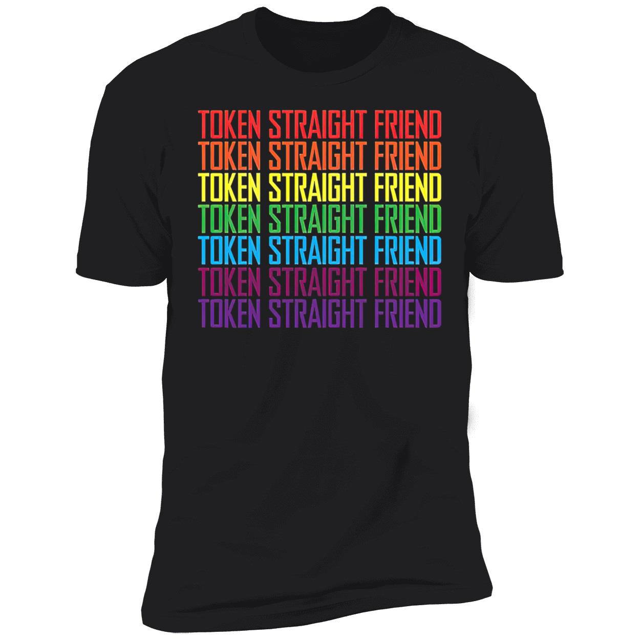 Token Straight Friend Gay Pride Shirt - Nouvette