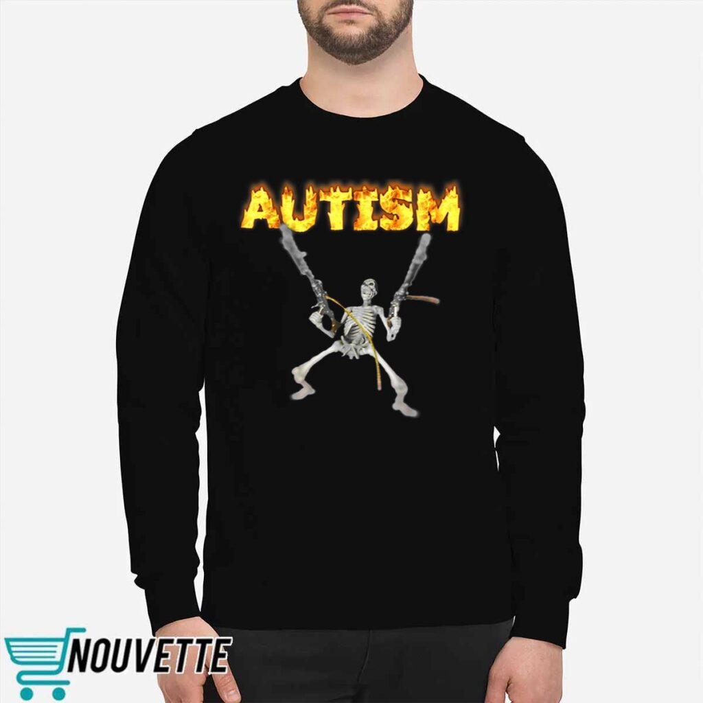 Autism Skeleton Meme Shirt - Nouvette
