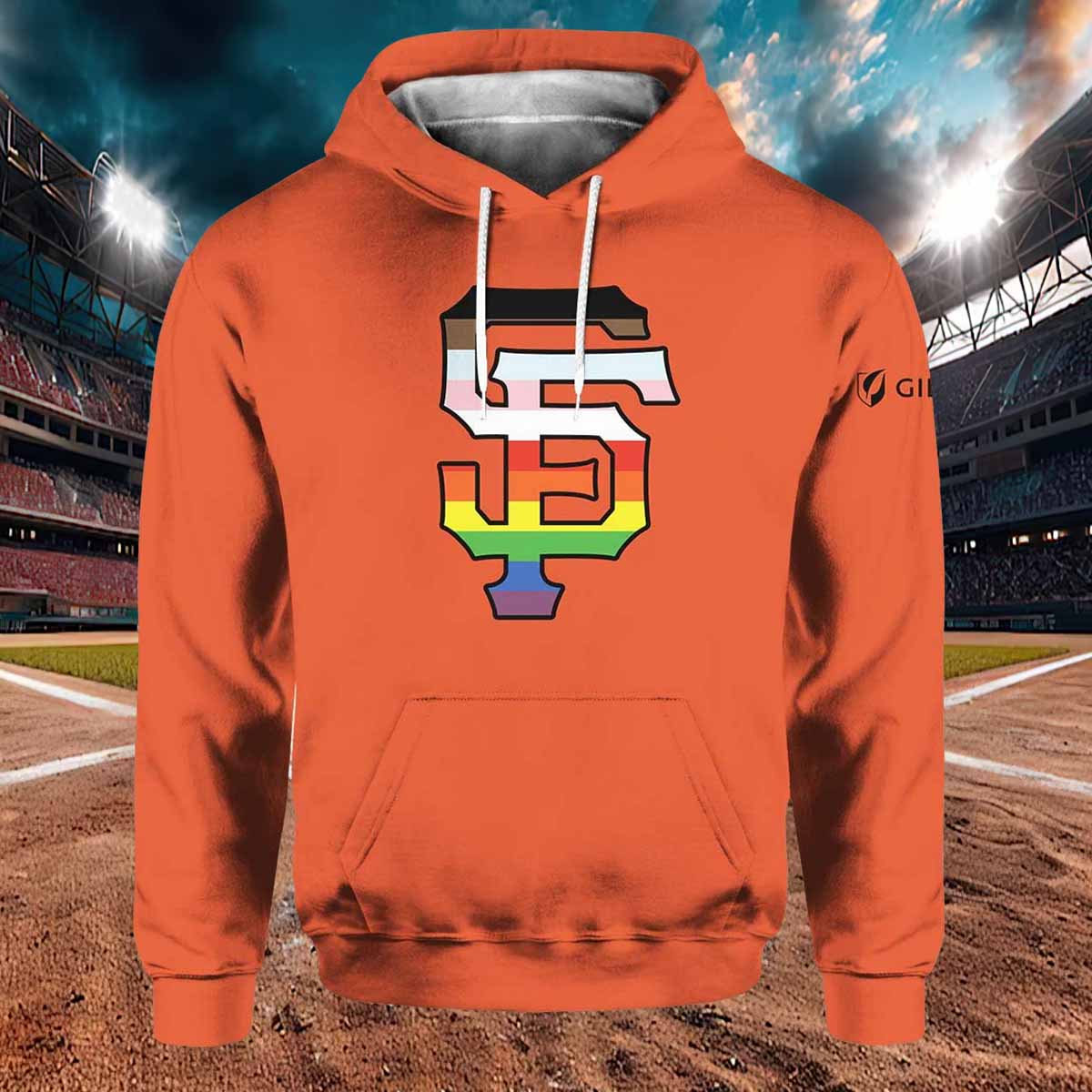 SF Giants Pride Day Pride Long Sleeve Hooded Shirt 2024 Giveaway - Nouvette