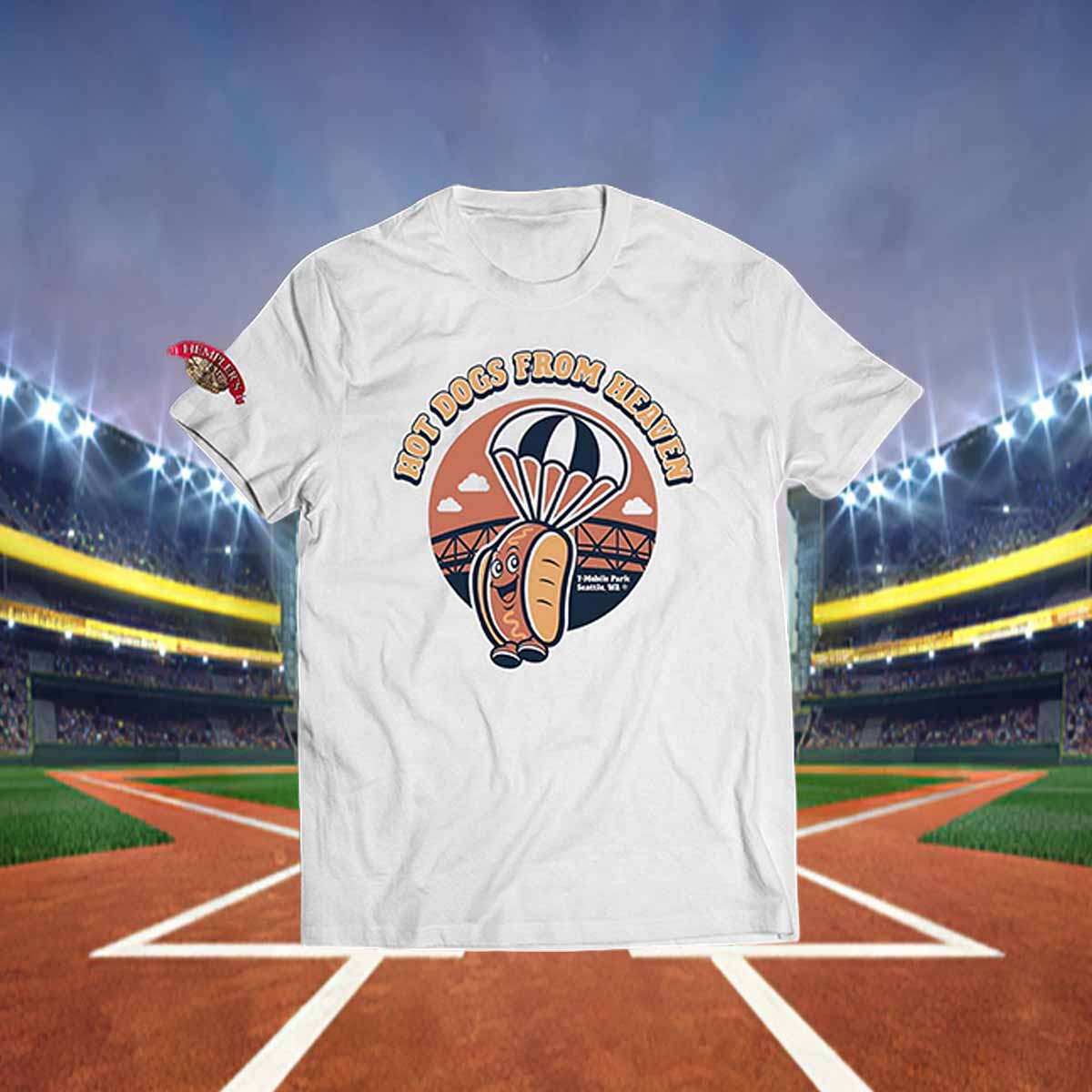 Mariners Hot Dogs From Heaven Night Shirt Giveaway 2024 - Nouvette
