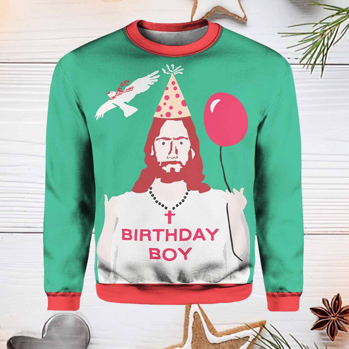Birthday Boy Christmas Sweater - Nouvette