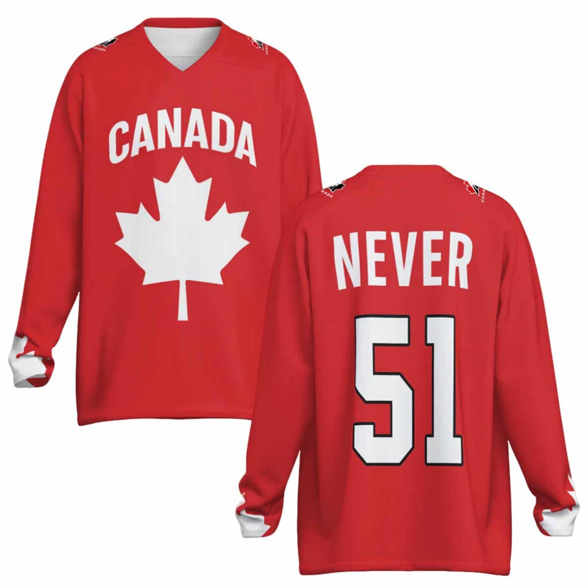 Mike Myers Canada Never 51 Jersey - Nouvette