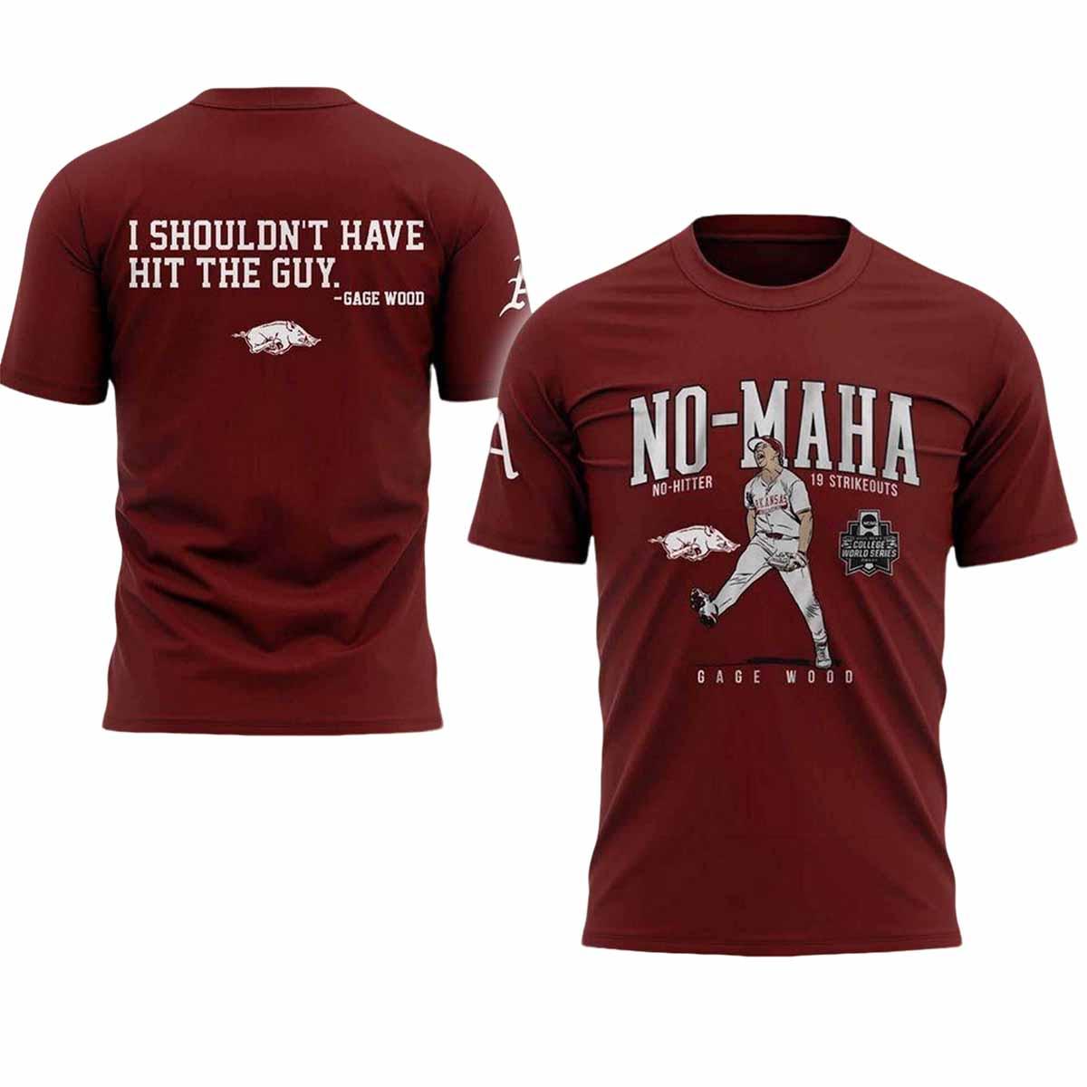 Arkansas No Maha I Shouldn't Have Hit The Guy Shirt - Nouvette