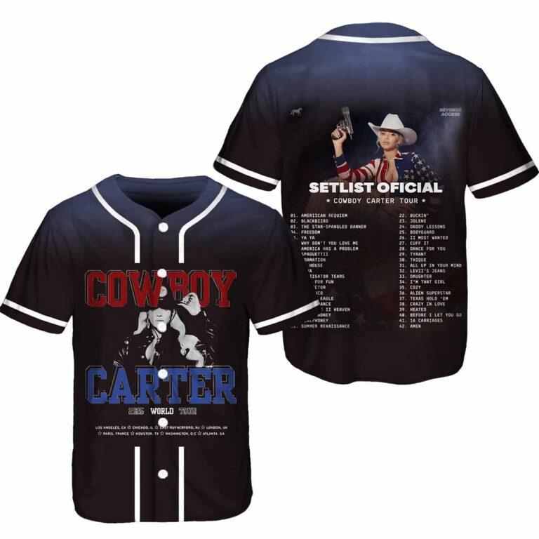 Beyonce Cowboy Carter Baseball Jersey 2025 - Nouvette