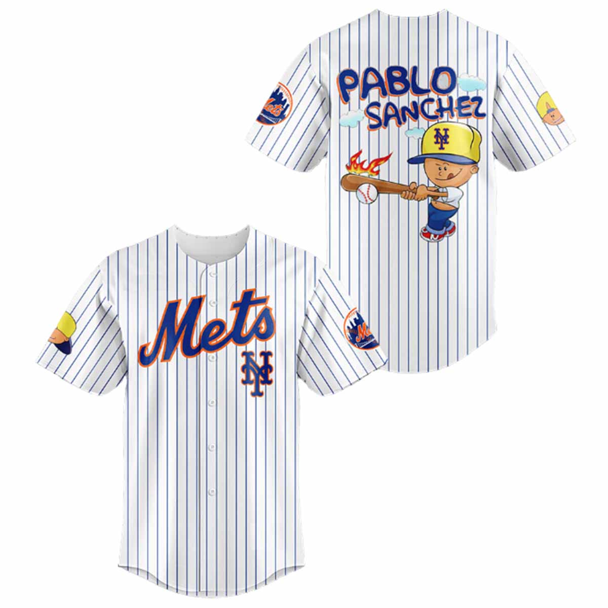 Mets Pablo Sanchez Jersey 2025 - Nouvette