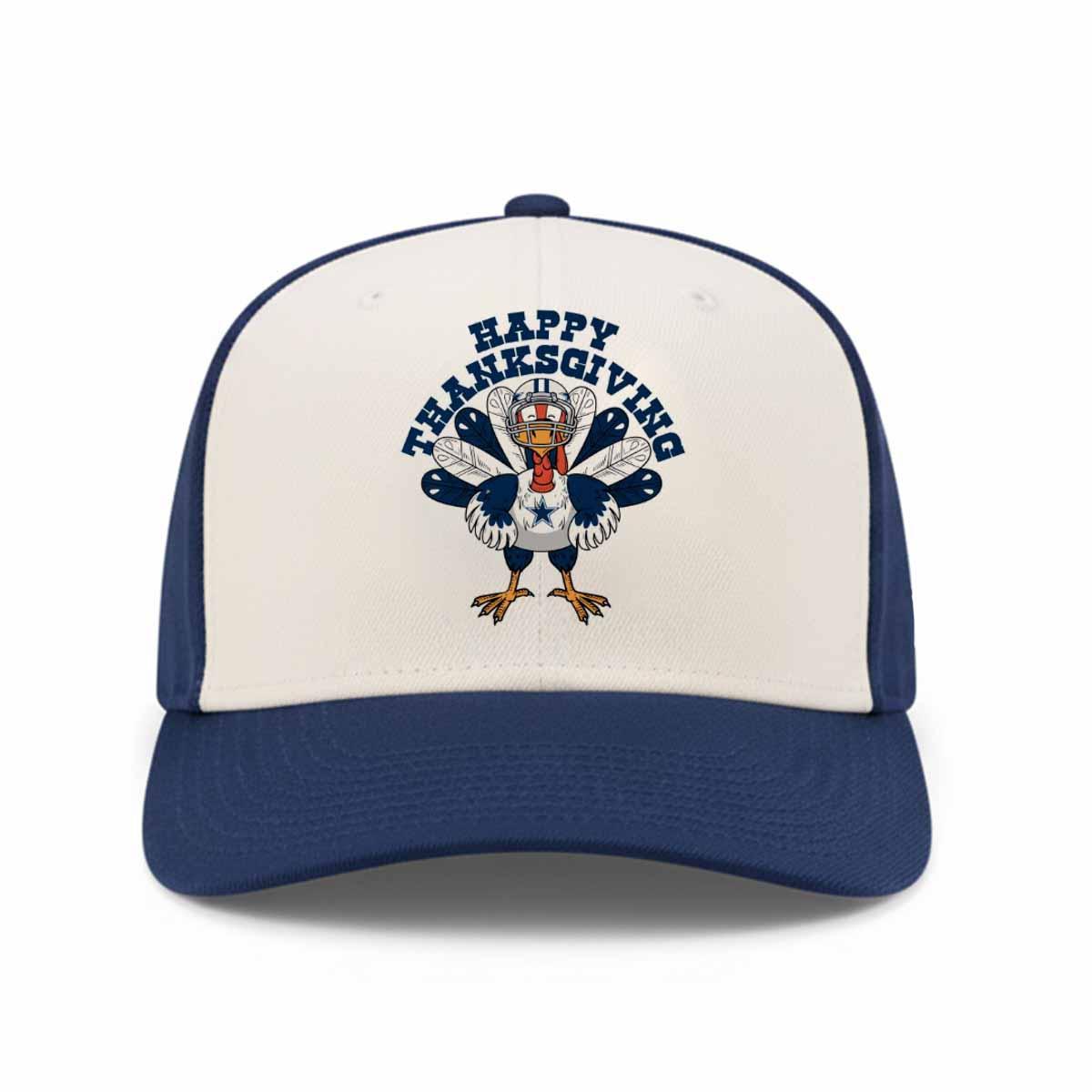 2025 Cowboys Turkey Happy Thanksgiving Hat - Nouvette